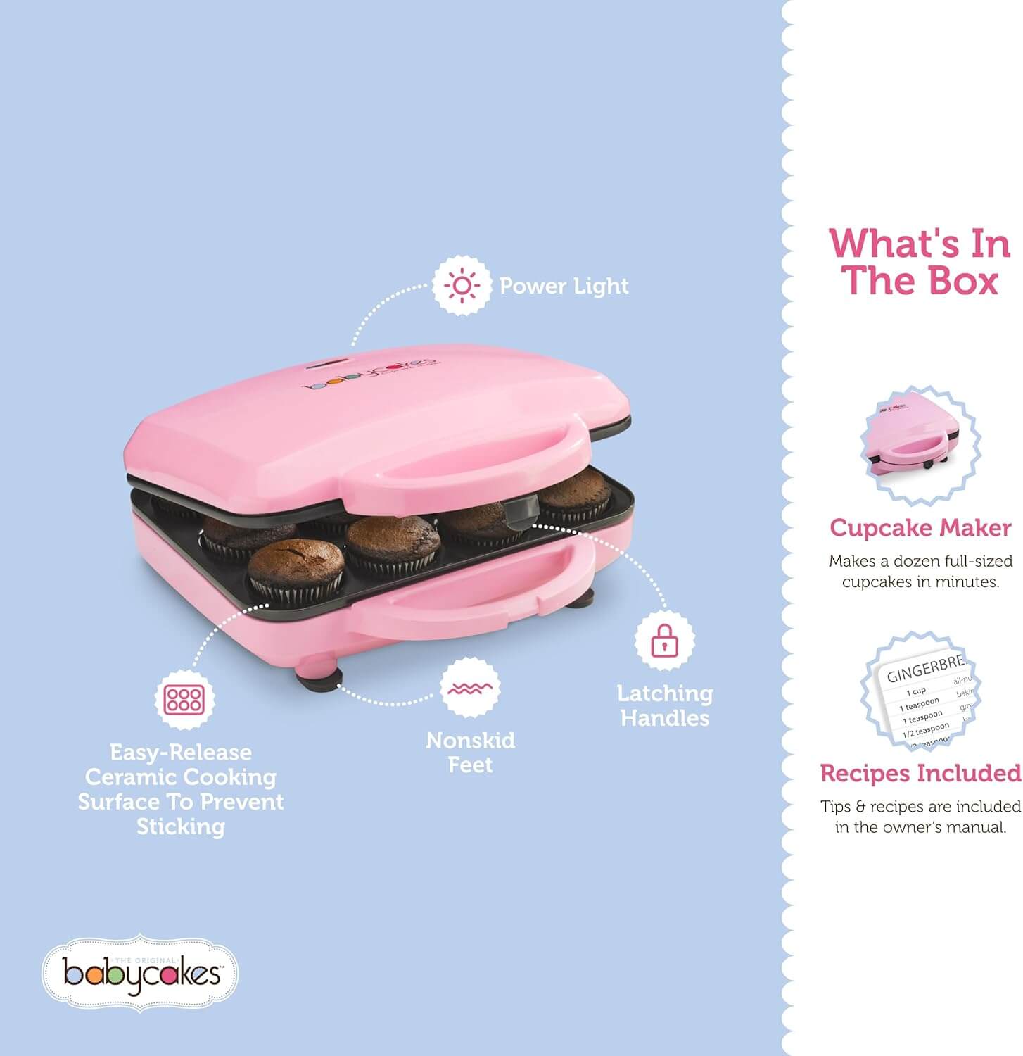 Babycakes Cupcake Maker - Full Size | Official Website